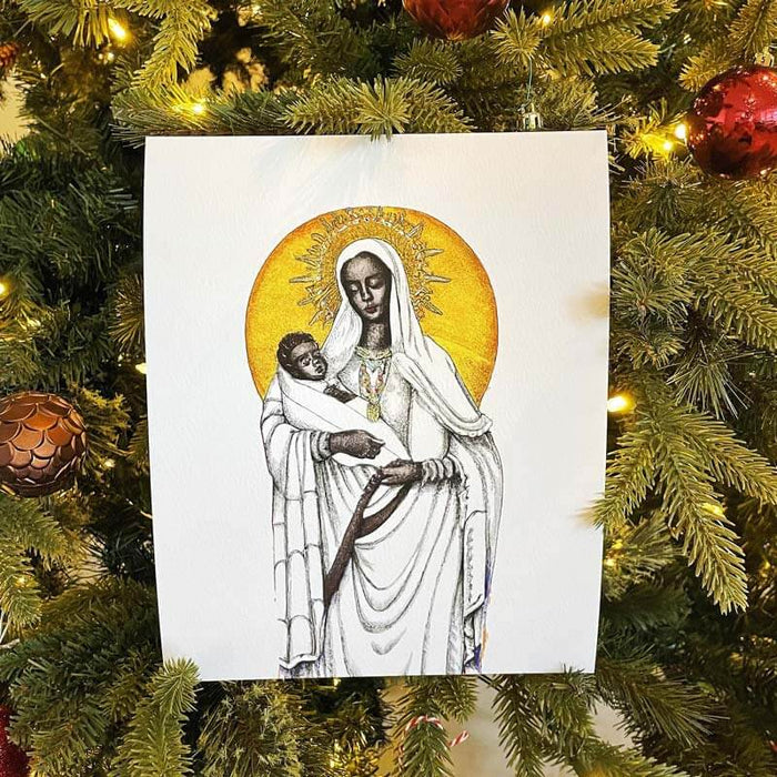 Our Lady of Kibeho Art Print – Brick House in the City