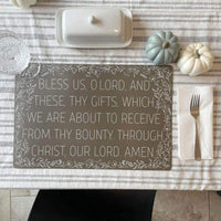 Grace Place Mats - Catholic Gifts for the Home – Brick House in the City
